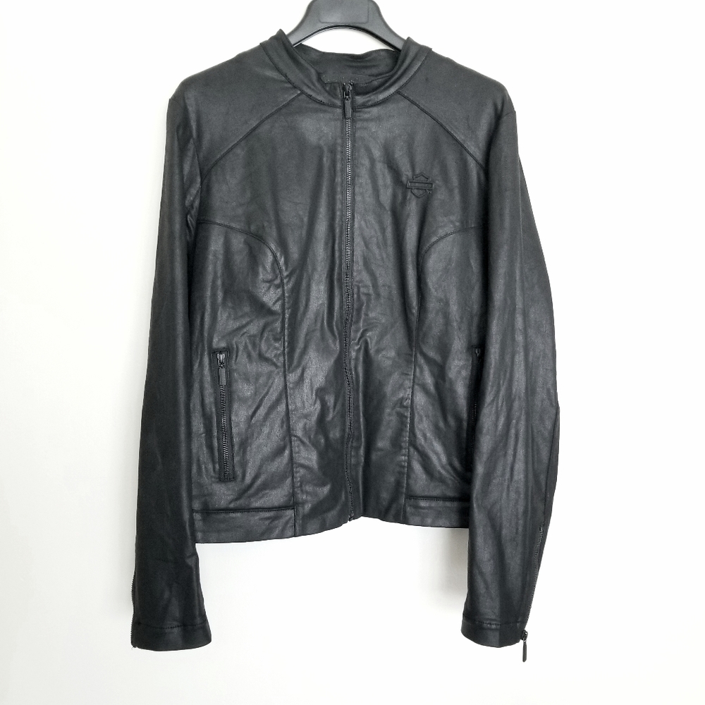 Harley-Davidson Women's Wing Back Coated Jacket Xl - Gem